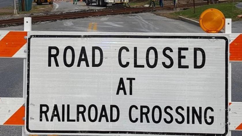 Delaware County road to be closed for a week after train hits low ...