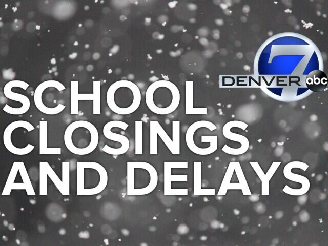 Latest Colorado weather closures and delays: Monday, March 25