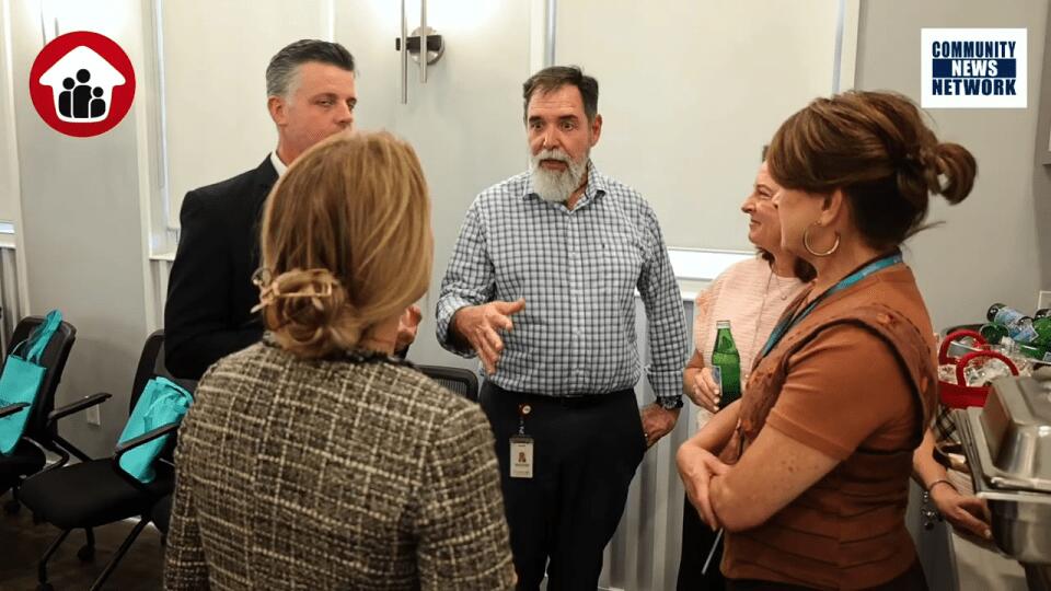 Grant Miller joins Commissioner Regalado at Chapman Partnership South ...