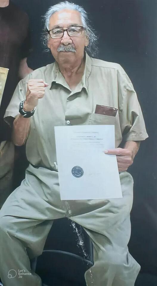 Leonard Peltier, released from prison, yet still on house arrest for ...