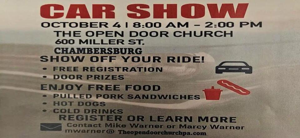 Classic Cars Roll into Chambersburg for Community Car Show - NewsBreak