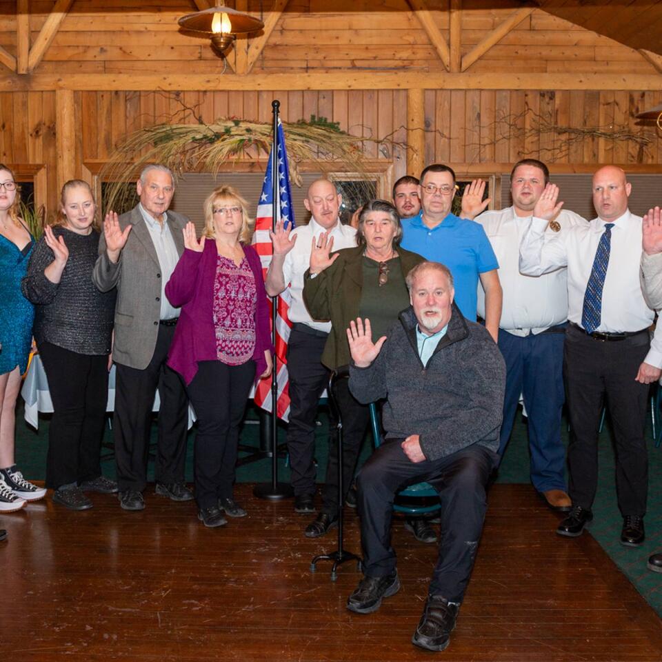 Bethany Volunteer Fire Department holds 2025 Installation of Officers ...