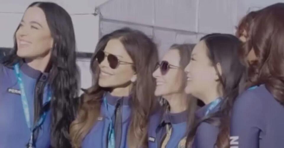 'Putting the A-- in Astronaut': Watch Katy Perry and Jeff Bezos ...