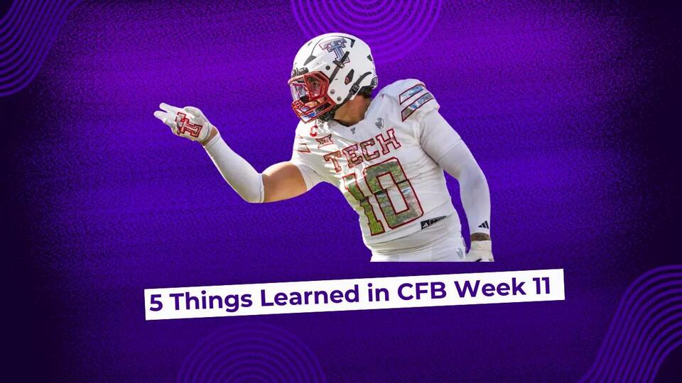 5 Things Learned From College Football Week 11 - NewsBreak