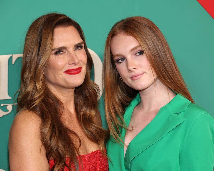 Brooke Shields and Lookalike Daughter Rowan Henchy Coordinate in Matching Micro Minis - NewsBreak