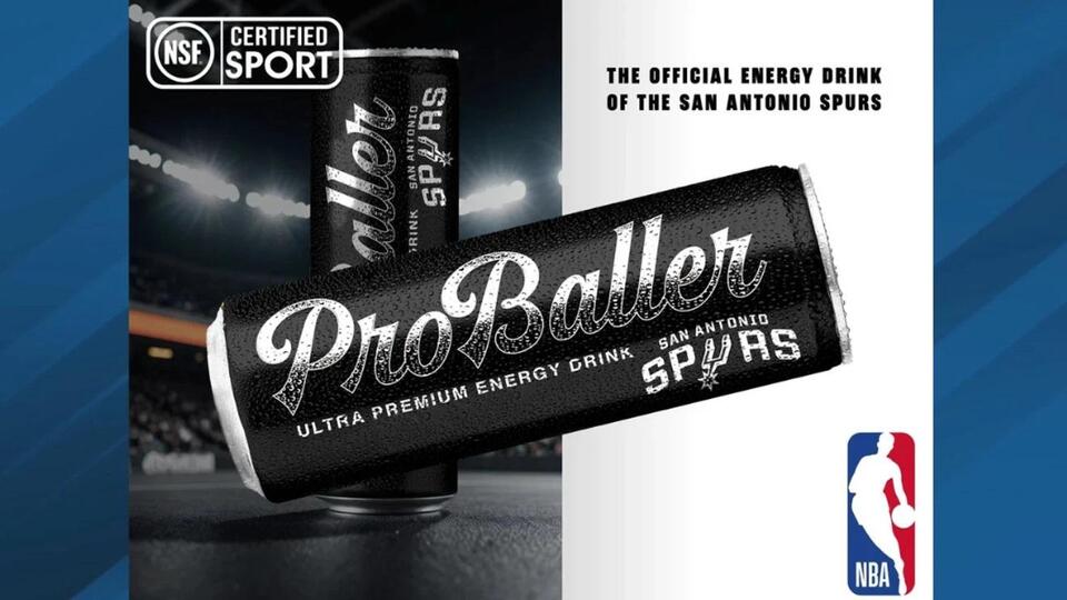 San Antonio Spurs team up with ProBaller for new energy drink market at ...