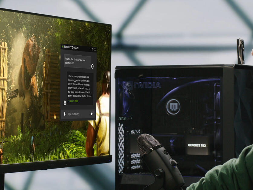Nvidia’s G-Assist is an AI chatbot that guides you through games and ...