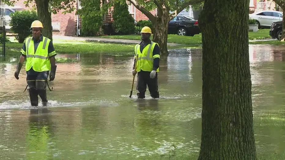 Residents upset with reoccurring flooding on Detroit street, city takes ...