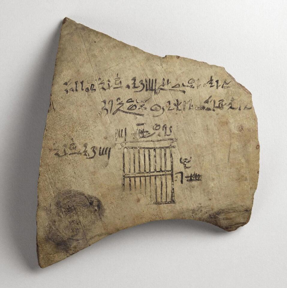 Exhibition reveals Ancient Egyptian sick notes and work invoices ...
