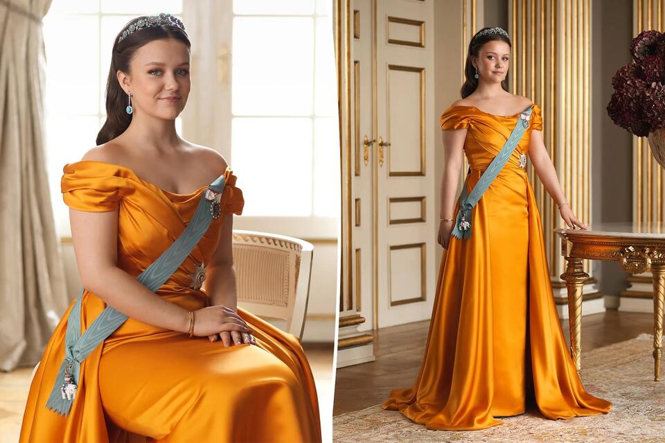 Princess Isabella of Denmark stuns in first official gala portraits to ...