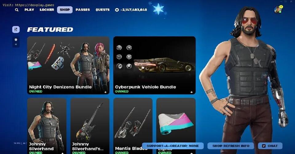 How to Get Johnny Silverhand and V in Fortnite - NewsBreak