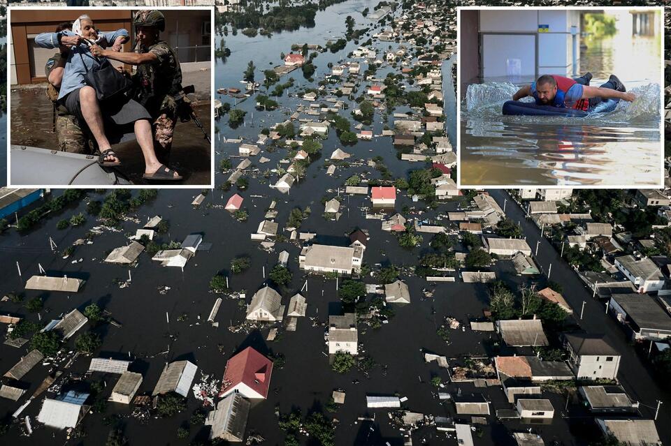 Russian troops ‘swept away’ by flooding from Ukraine dam collapse ...