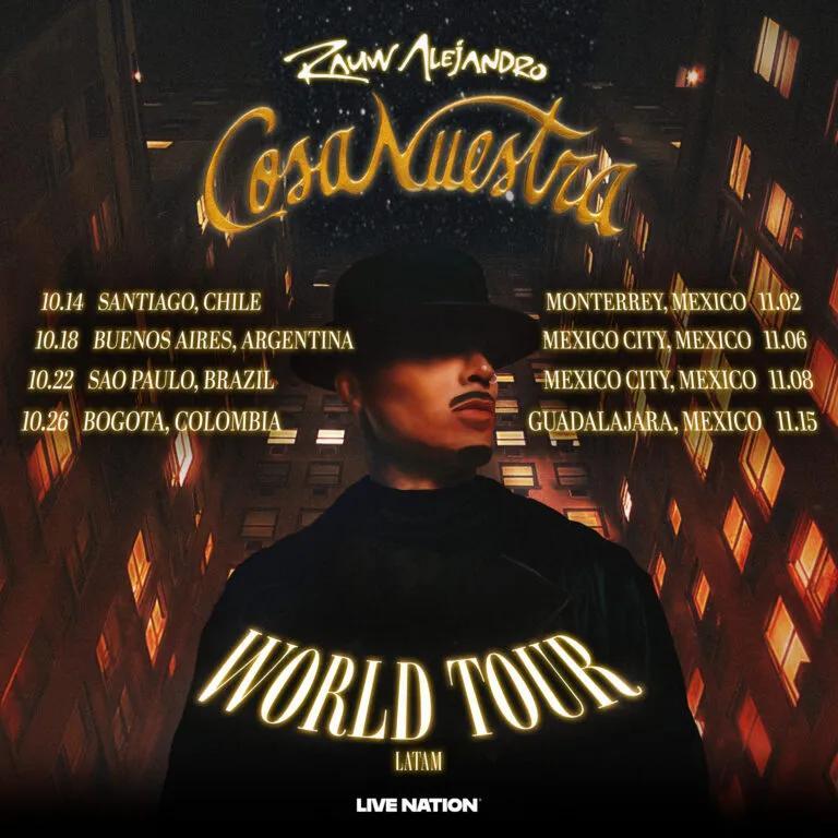 Rauw Alejandro Announces Latin American Leg Of Acclaimed Cosa Nuestra ...