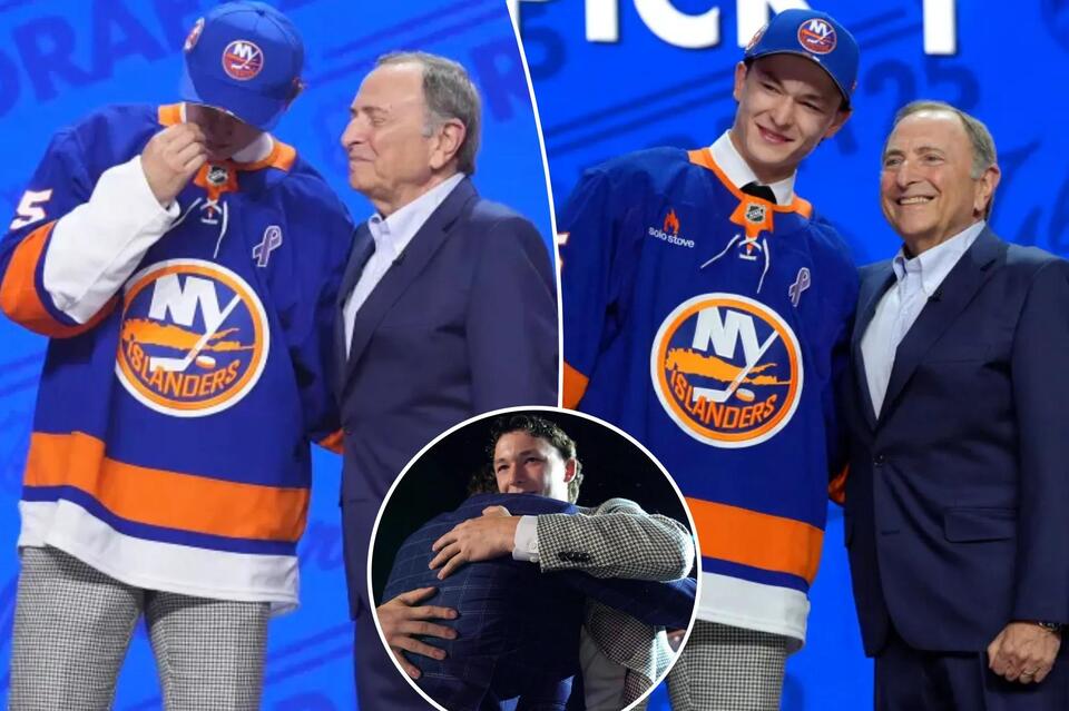 Islanders make Matthew Schaefer the No. 1 pick in the 2025 NHL Draft ...