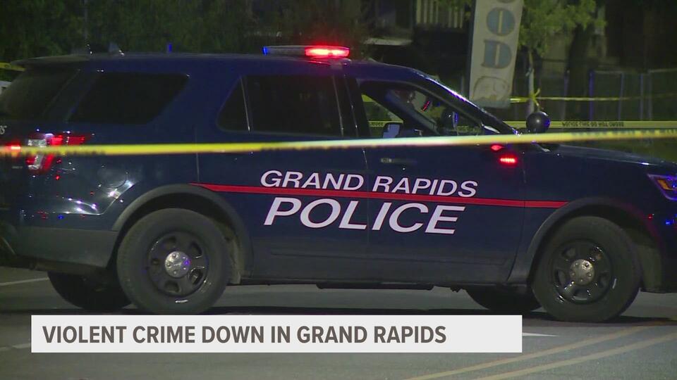 Violent crime down in the Grand Rapids as warmer months approach ...