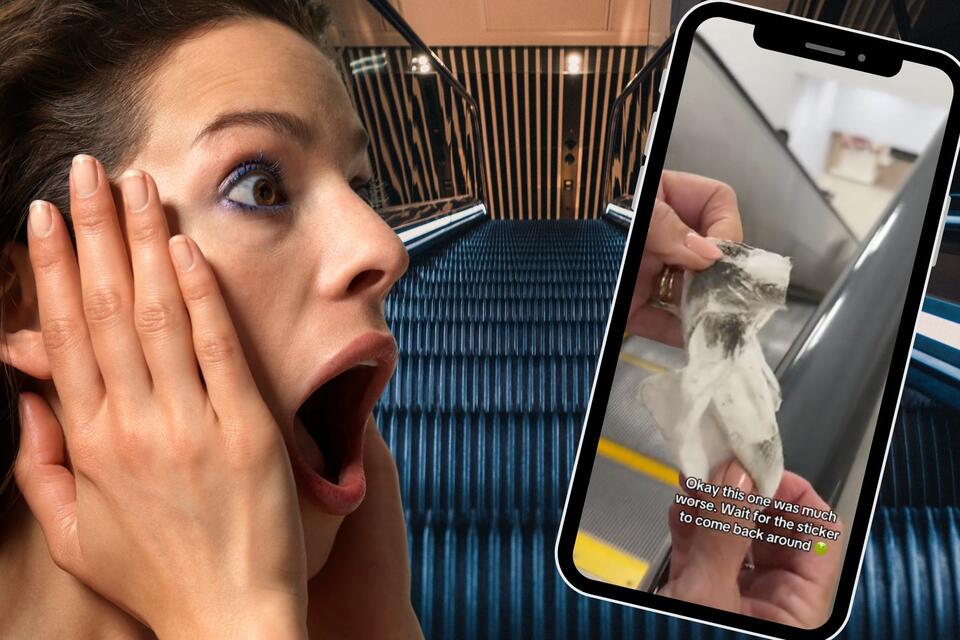 You'll Never Ride An Escalator After Watching This Viral Video - NewsBreak
