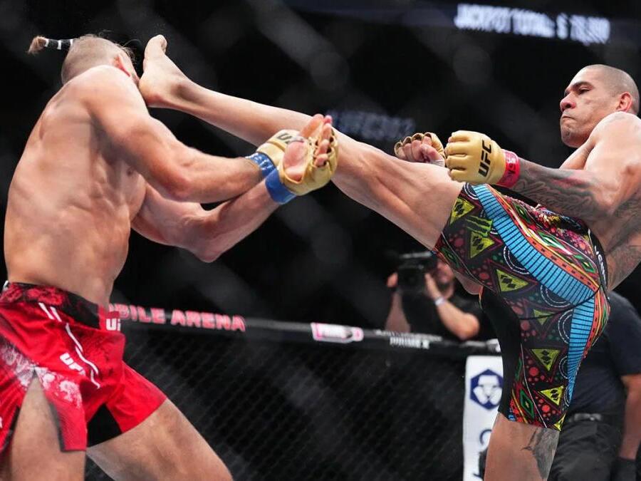 UFC 303 results, highlights: Alex Pereira delivers brutal headkick ...