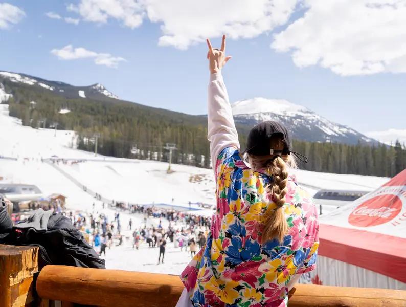 Spring Skiing With Deep Snow Pack and Great Conditions at Banff ...