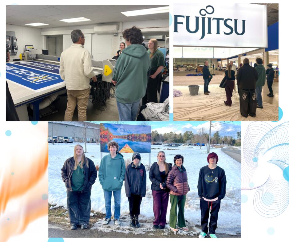 GRAPHIC DESIGN STUDENTS VISIT NESCOM IN BANGOR - NewsBreak