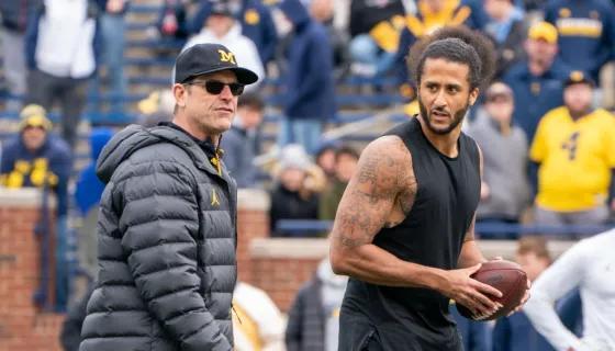 Coach Kaep?: Jim Harbaugh Wants To Hire Former QB Colin Kaepernick As ...
