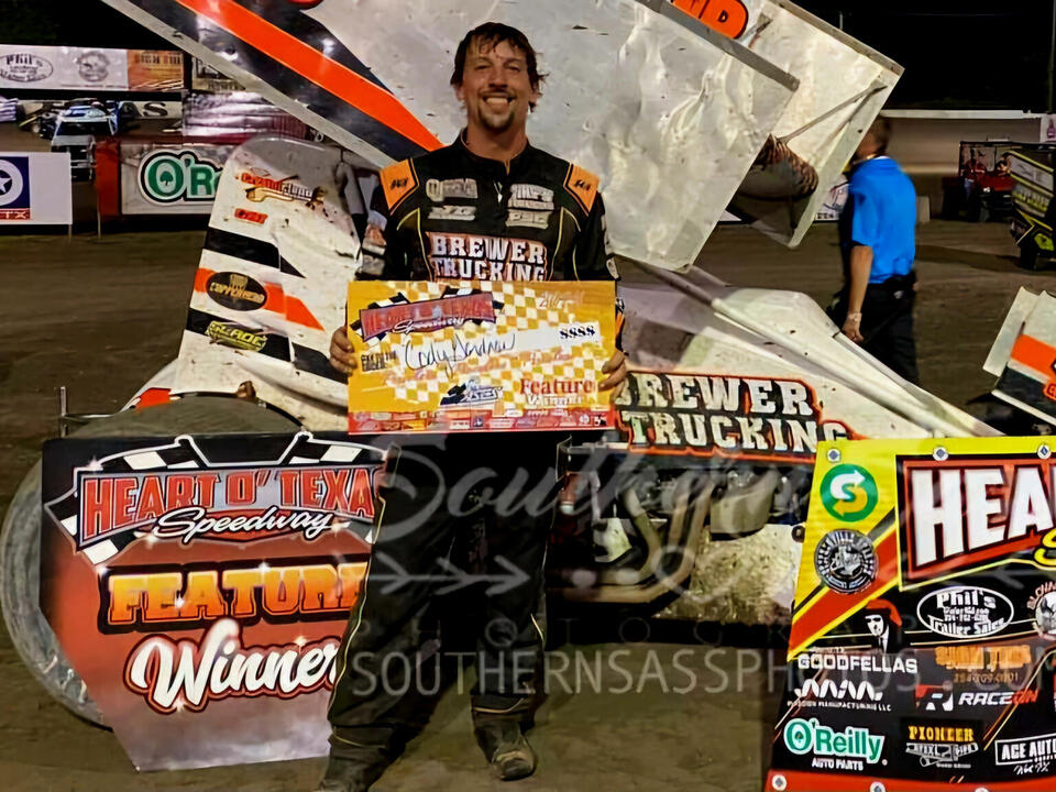 It’s Cody Gardner At The Line With ASCS Elite Outlaw At Heart O’ Texas ...