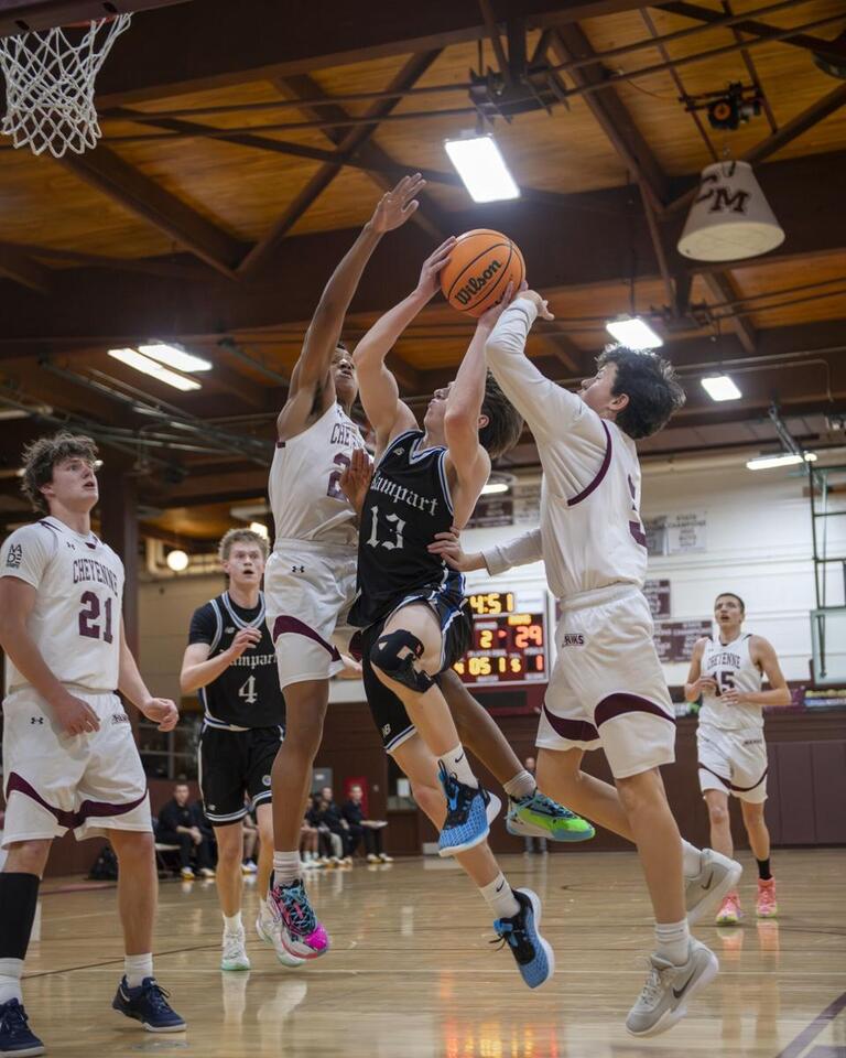 Rampart basketball fights through fourth-quarter adversity to edge ...