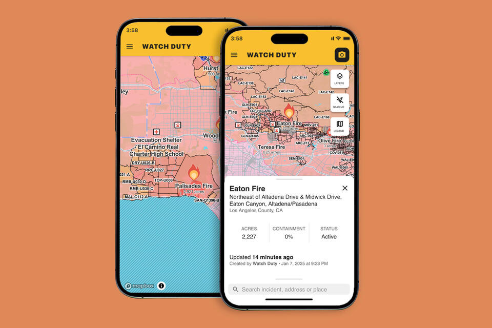 How The WatchDuty App Is Saving Lives During California Wildfires ...