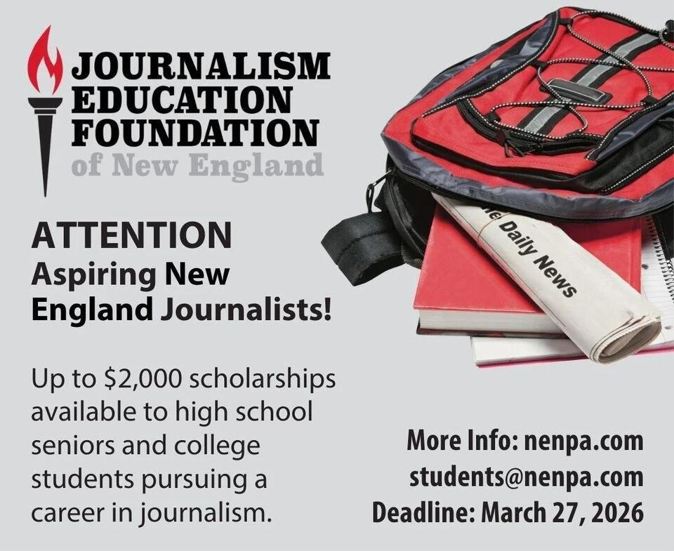 2026 New England Journalism Student Scholarships - NewsBreak