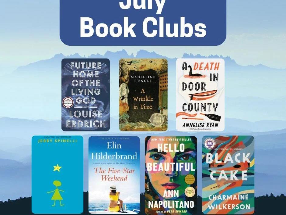 Marathon County Public Library book clubs: July