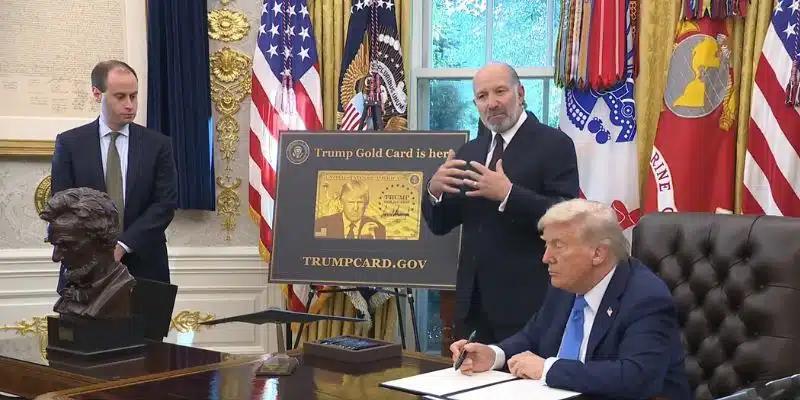 Breaking News: Trump rolls out Gold Card program with executive order ...