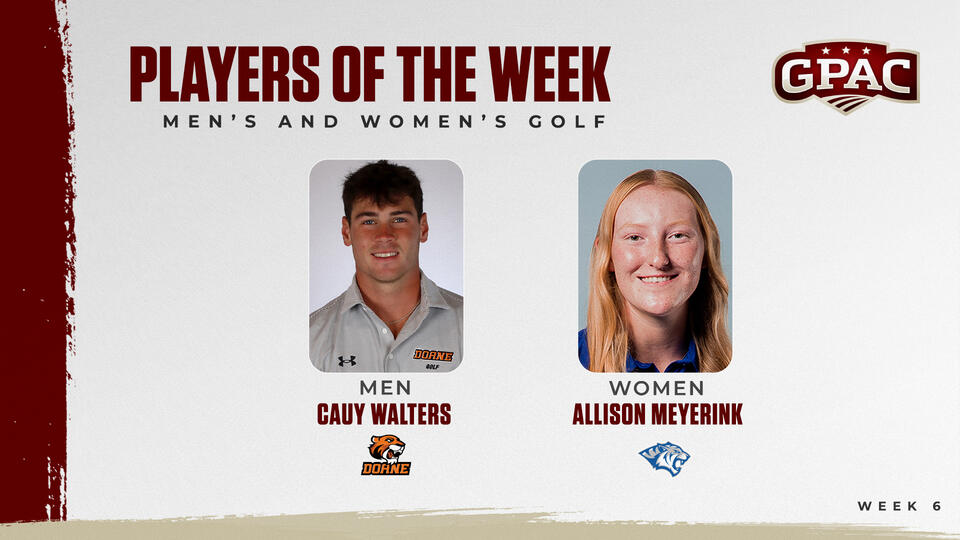 Week 6: GPAC Golf Players of the Week - NewsBreak