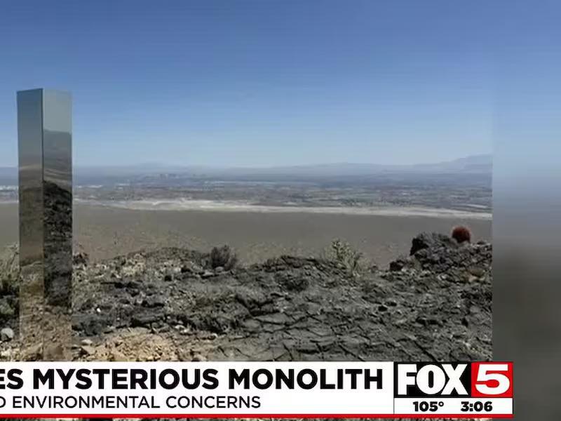 Mysterious monolith removed from Nevada desert