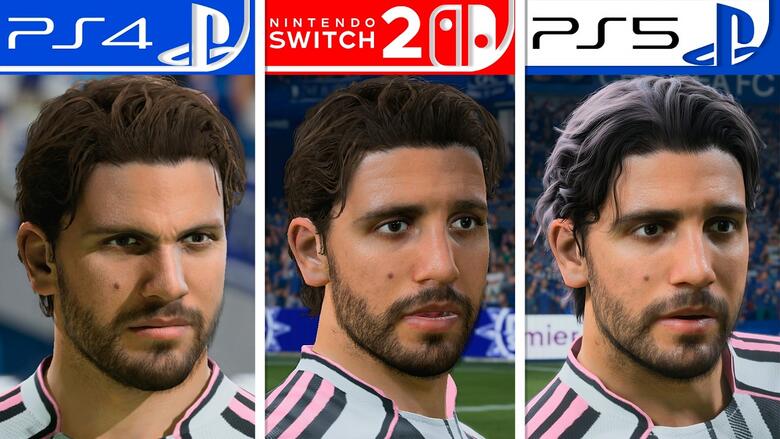 EA Sports FC 26 "Switch 2 Vs. PS4 Vs. PS5" graphics comparison (UPDATE ...