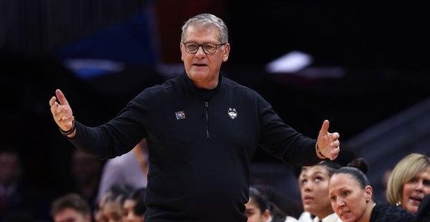 UConn-Iowa controversial foul call: Geno Auriemma questions late ...