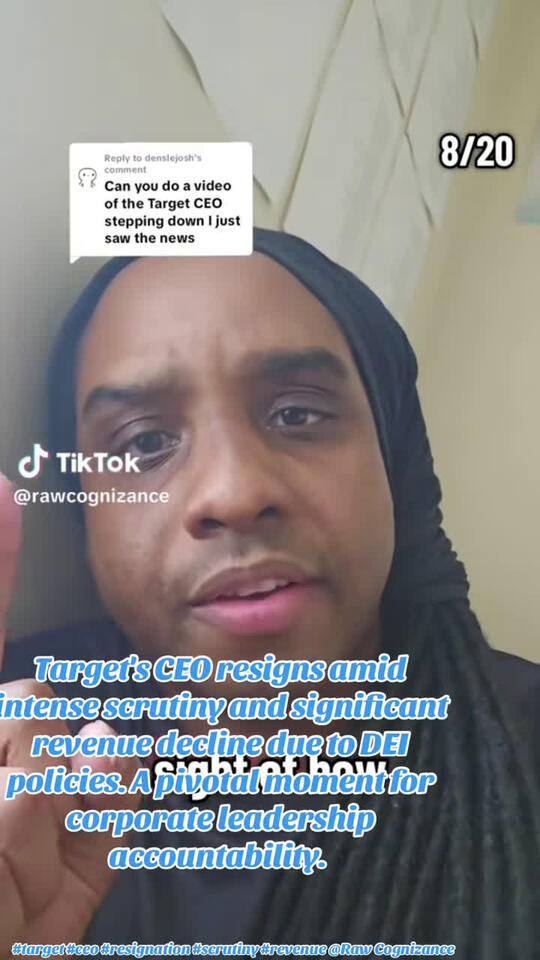 Target's CEO Brian Cornell steps down amid revenue drop—COO Michael ...