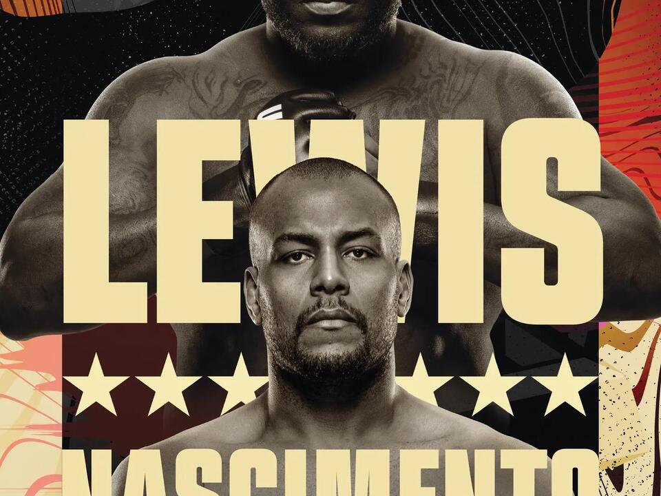 UFC St. Louis poster stacks ‘Lewis vs. Nascimento’