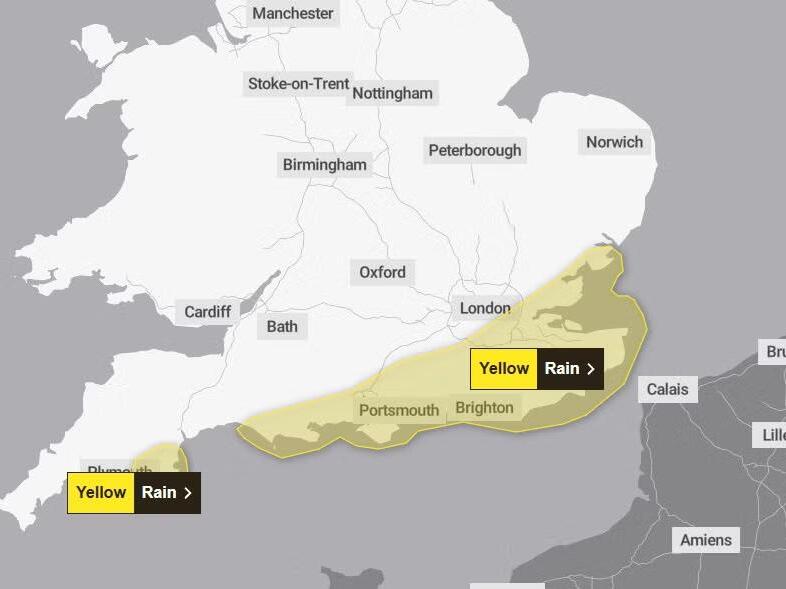 Storm Conall mapped: Third storm of season to bring heavy rain as Met ...