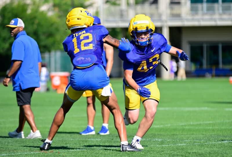 Sights & Sounds: Pitt Defense Works on Tackling, Ball Tracking - NewsBreak