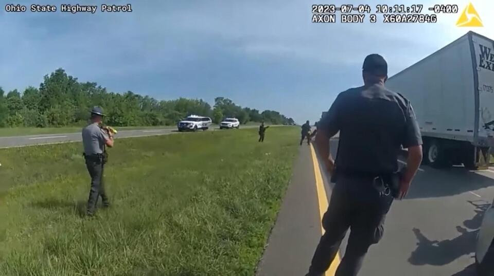 Police K9 attacks unarmed Black man after semi chase in Ohio - NewsBreak