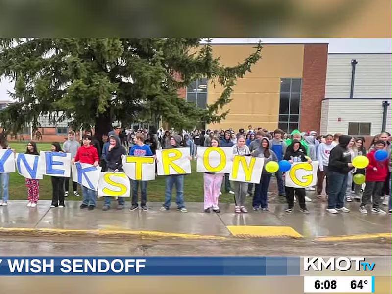 Stanley kid gets community sendoff to meet actor Ryan Reynolds through ...