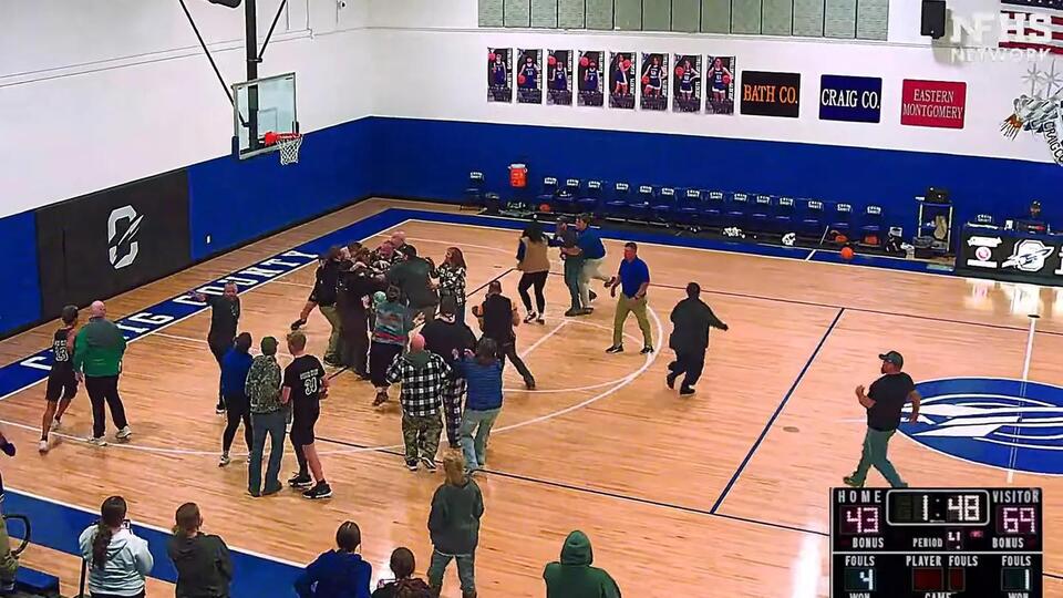 Virginia High School Basketball Game Turns Ugly When Punches Start ...