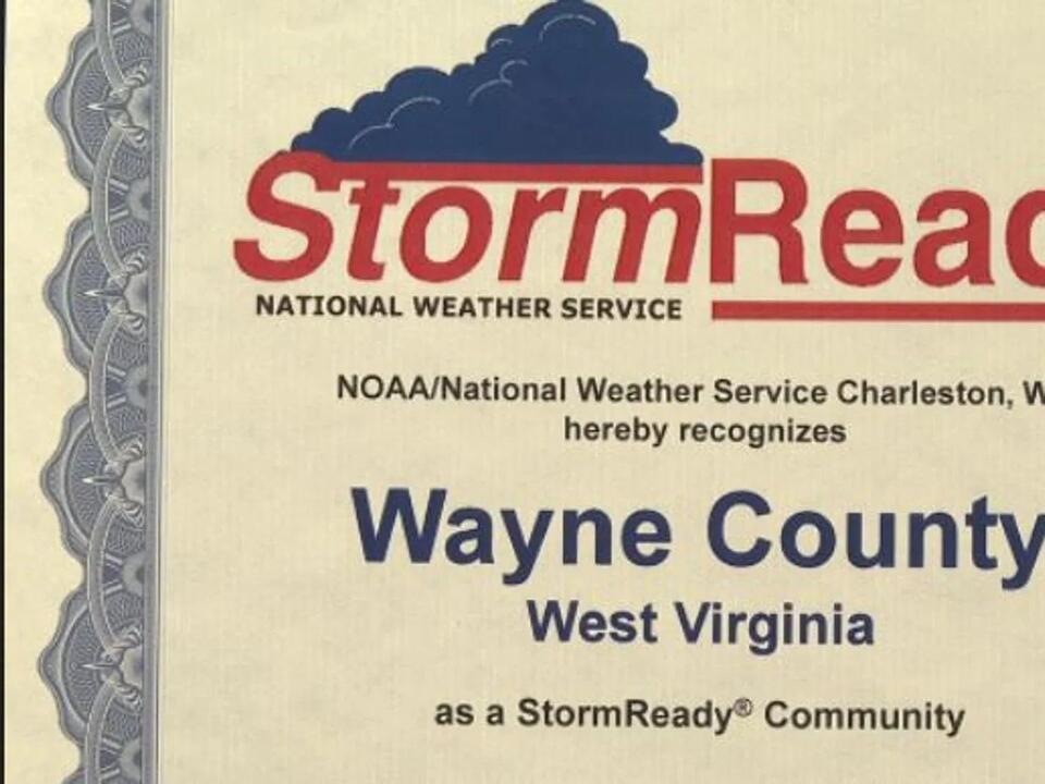 Wayne County earns 'storm ready' designation from National Weather Service