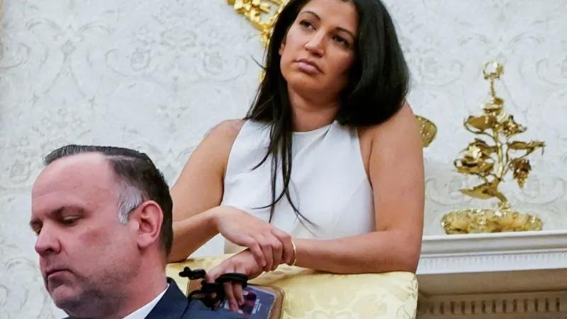Wild accusations fly as Stephen Miller's wife picks fight with ex-Trump ...