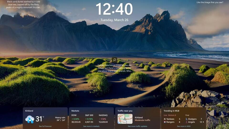 Windows 11 lock screen widgets get a much-needed boost, while desktop ...