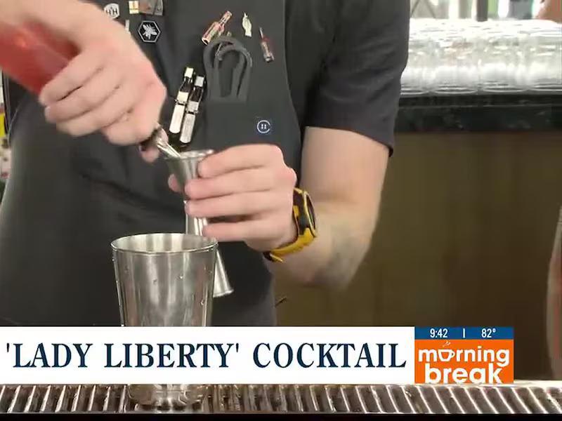 Make a “Lady Liberty” cocktail