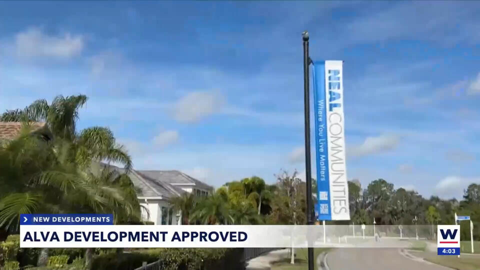 Neal Communities receives rezoning to build 1,099 homes in Alva - NewsBreak