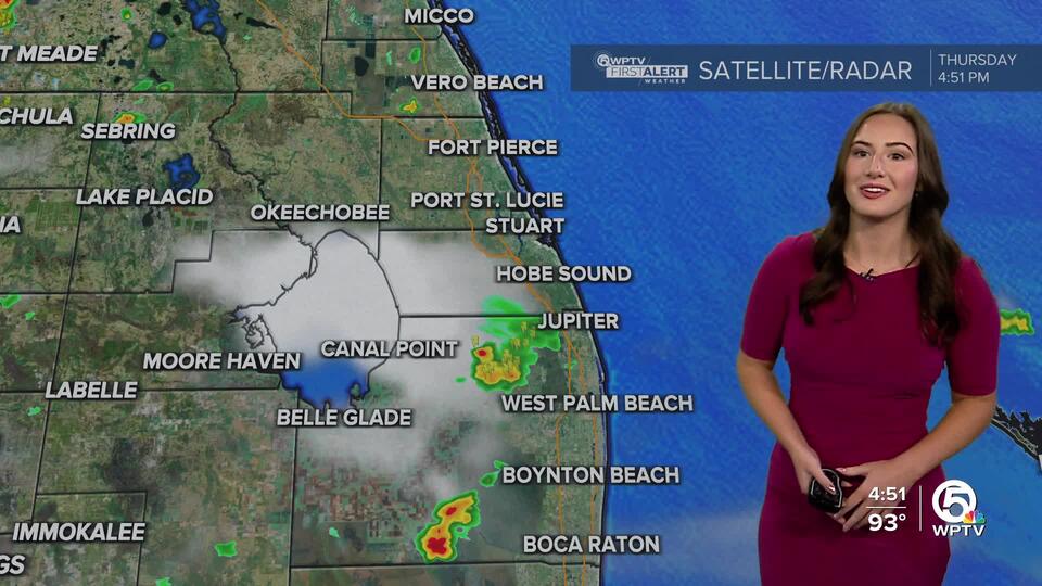 WPTV First Alert Weather Forecast for Evening of July 31, 2025 - NewsBreak