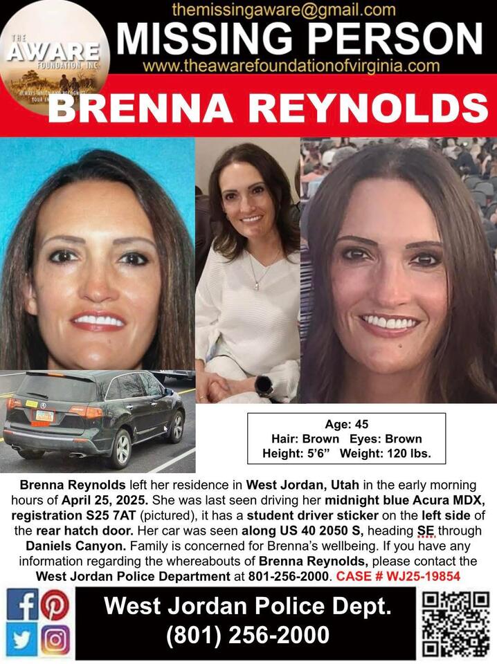 Police searching for missing 45-year-old woman last seen in West Jordan - NewsBreak