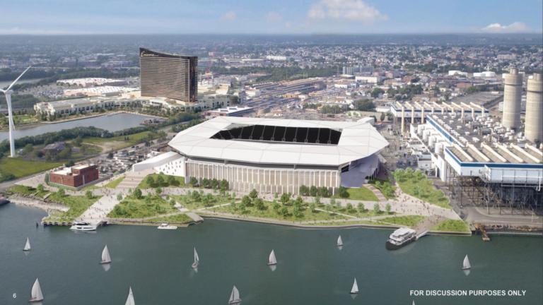 Here are renderings of the soccer stadium the Revolution want to build ...