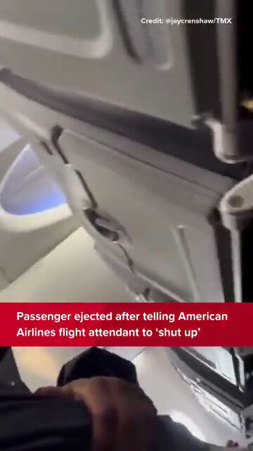 Passenger ejected after telling American Airlines flight attendant to ‘shut up’ - NewsBreak